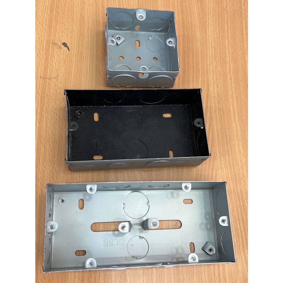 GI 3" X 3" 3" x 7" 3 X 6" ELECTRICAL CONCEAL BASE BOX BESI CONCEAL ...