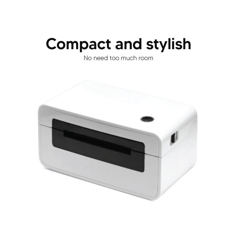 [Malaysia Plug] HPRT N41 Thermal Paper Label Printer Shopee A6 AWB Air ...