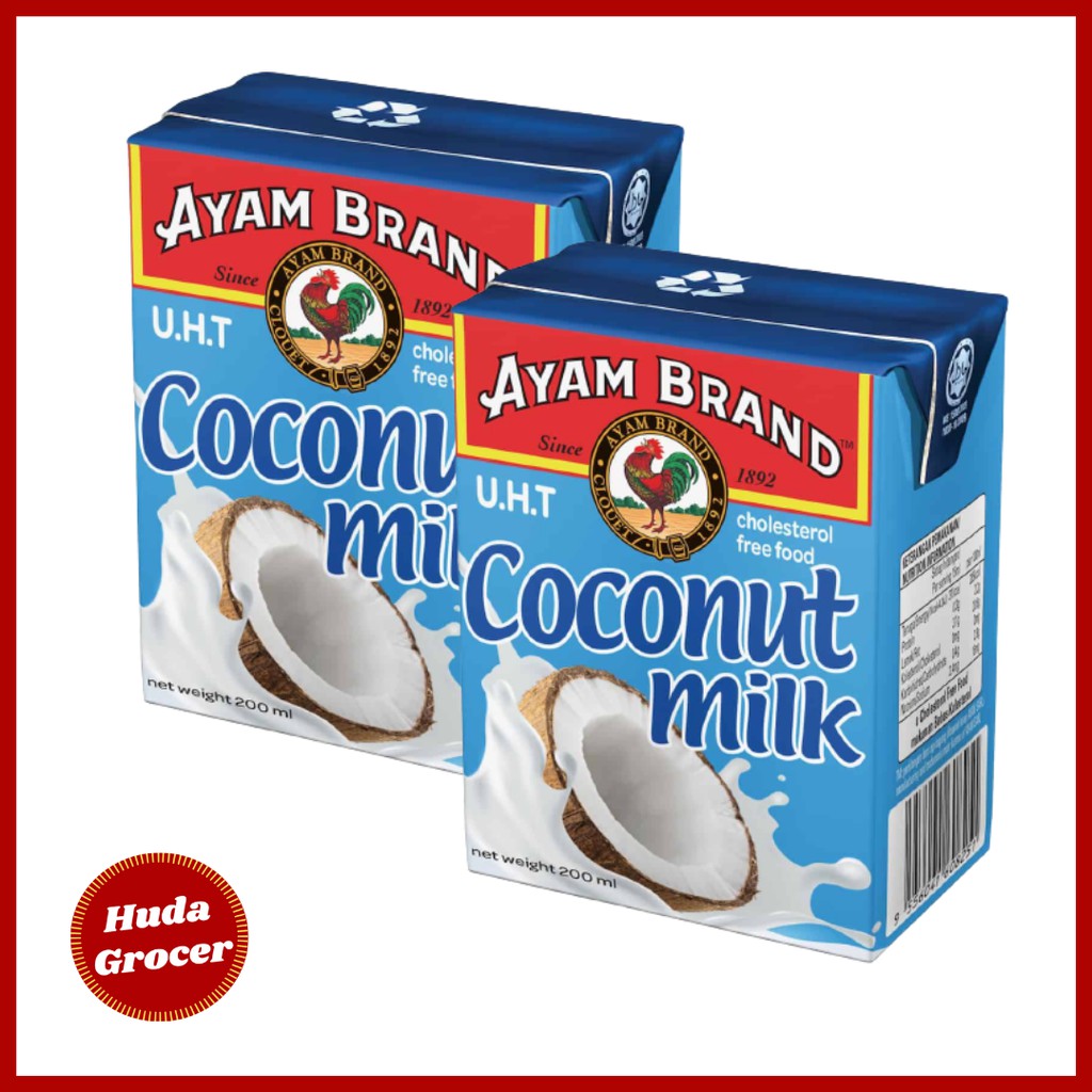 Ayam Brand UHT Coconut Milk 200ml | Shopee Malaysia