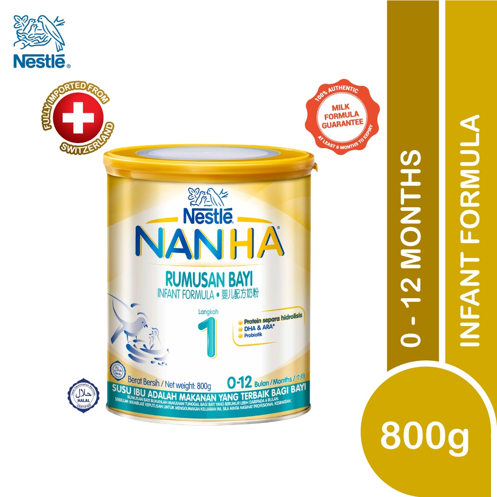 Nestle Nan HA Stage 1 Hypoallergenic (800g) | Shopee Malaysia