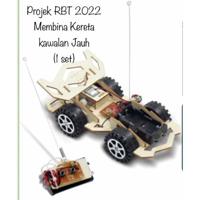 Terbaru Projek RBT Membina Kereta Kawalan Jauh (1 set) | Shopee Malaysia