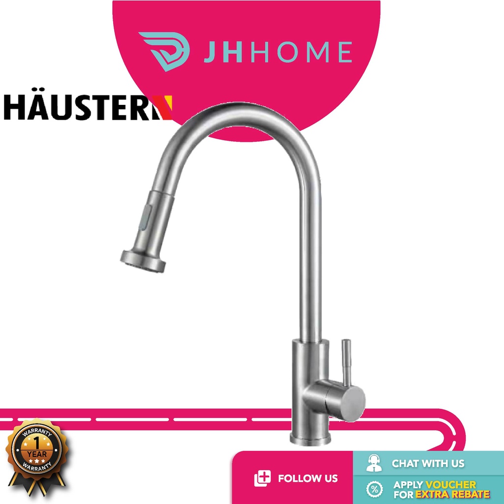 Haustern 304 Stainless Steel PIllar Sink Tap | Pillar Pull Out Sink ...