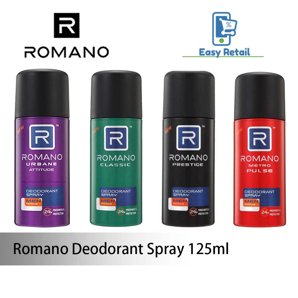 Romano Deodorant Spray 150ml | Shopee Malaysia