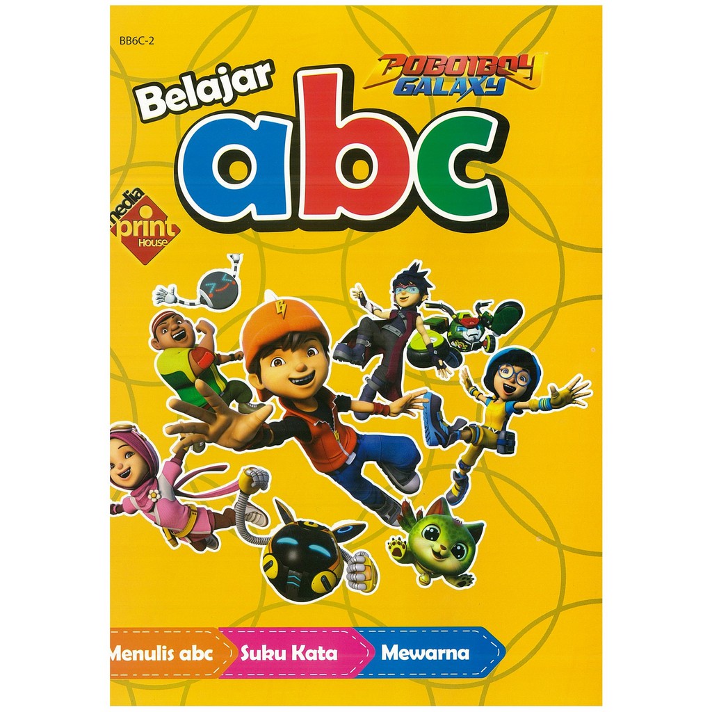 BOBOIBOY BB 6C - SERIES 2 (BELAJAR abc) | Shopee Malaysia