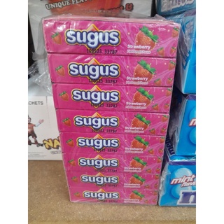 SUGUS FRUIT FLAVOURED ASSORTED SOFT CHEWY CANDY (24 STICKS X 10 PIECES ...