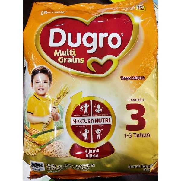 DUGRO Multigrains 1-3 Tahun | Shopee Malaysia