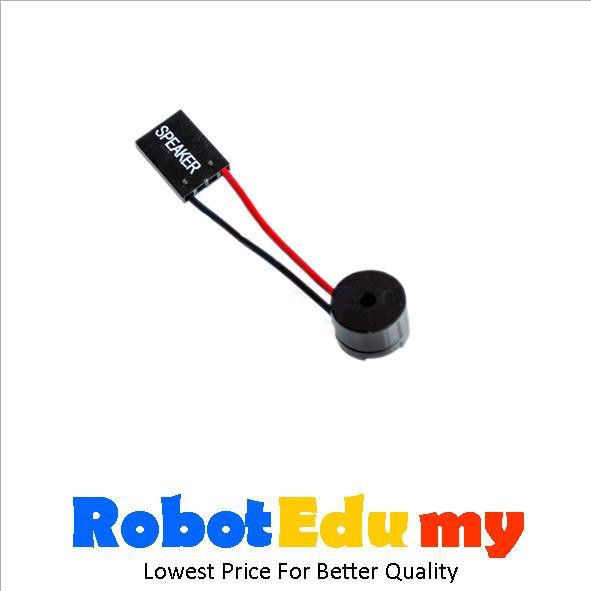 Electronic Components - 5V Piezo Buzzer with Wire Jumper Housing ...