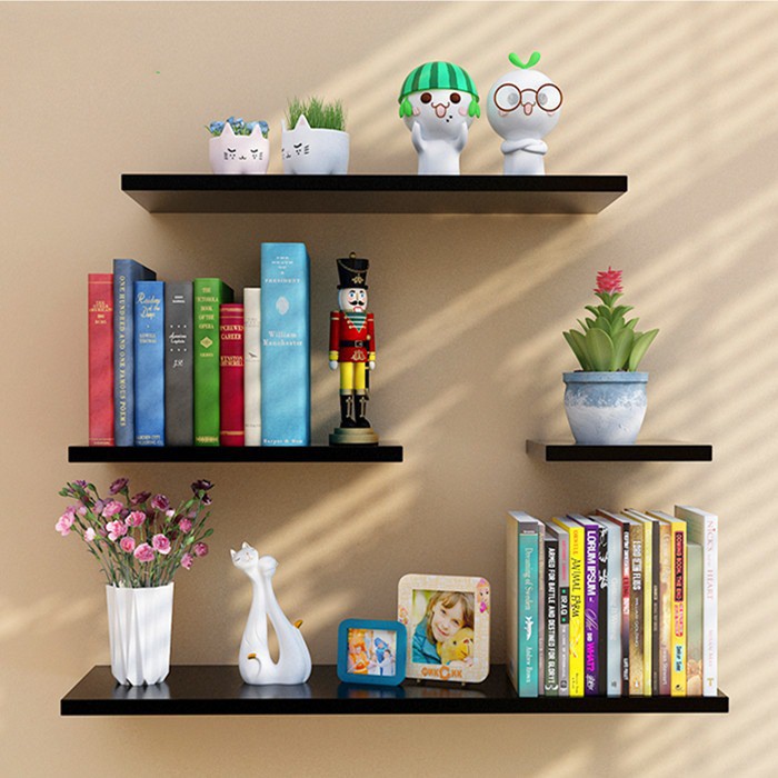 Diy Rak Dinding 4 in1 Set /Floating Rack / Floating Shelves / Wall ...