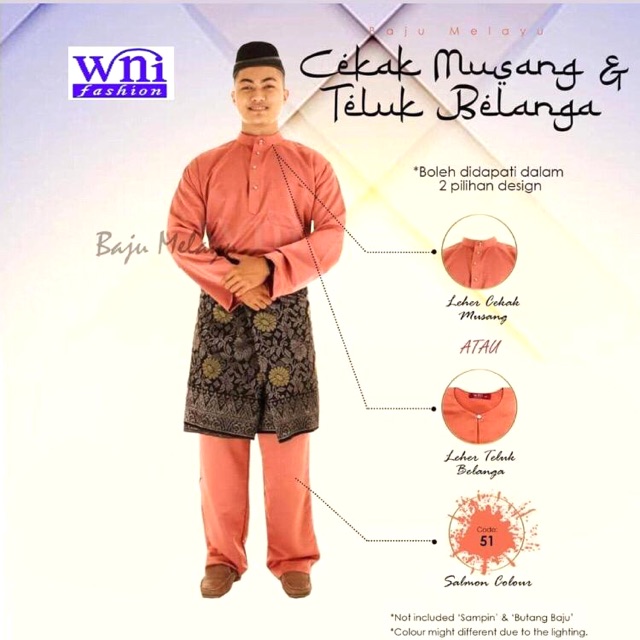 Baju melayu cekak musang & teluk belanga | Shopee Malaysia