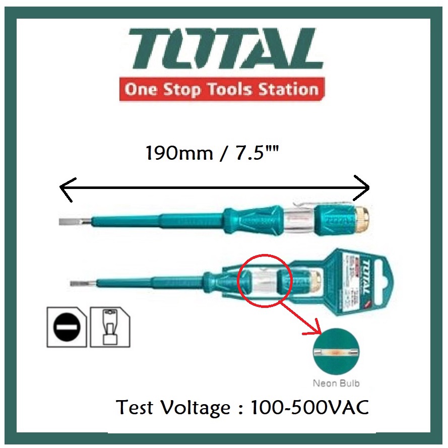 TOTAL THT291908 TEST PEN (190MM/7.5") / THT291408 (140MM / 5.5 ...