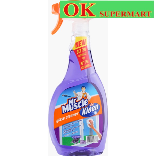 Mr Muscle Kiwi Kleen Glass Cleaner 500ml Asst Colour | Shopee Malaysia