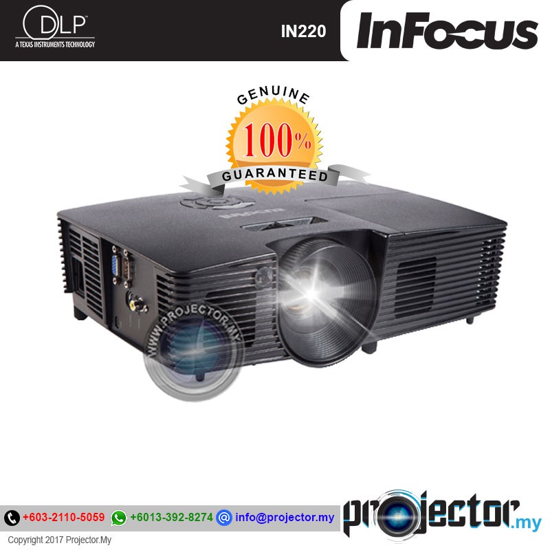 Infocus IN220 SVGA DLP Projector | Shopee Malaysia
