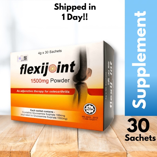 [READY STOCK!] Flexijoint 1500mg Powder Glucosamine 1500mg Bone Knee ...