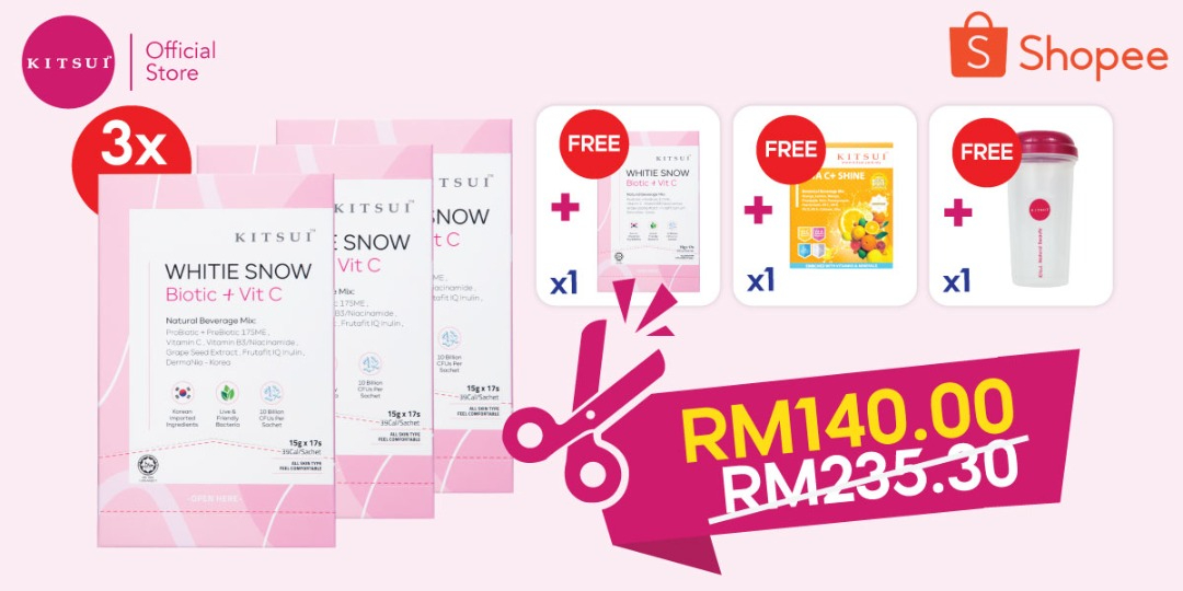 KITSUI Official Store Online, November 2022 | Shopee Malaysia