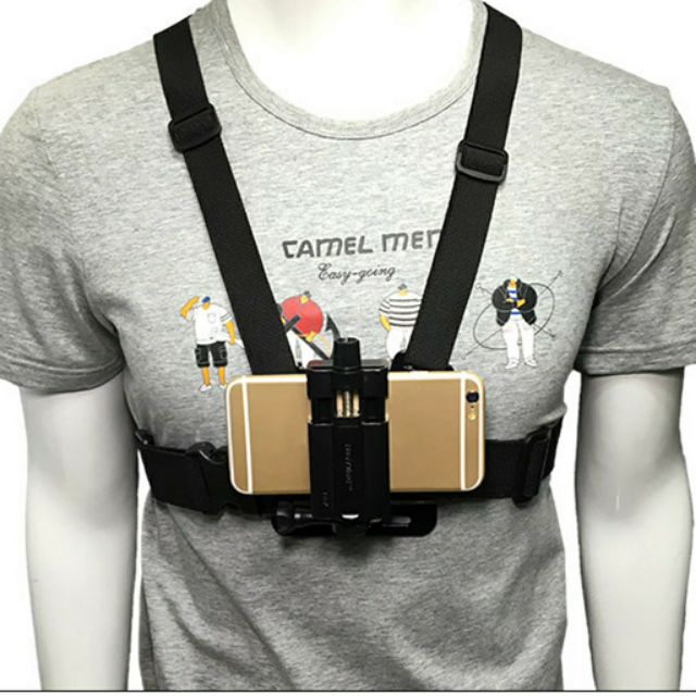 Chest Strap Holder Bracket Mobile Phone Clip handphone | Shopee Malaysia