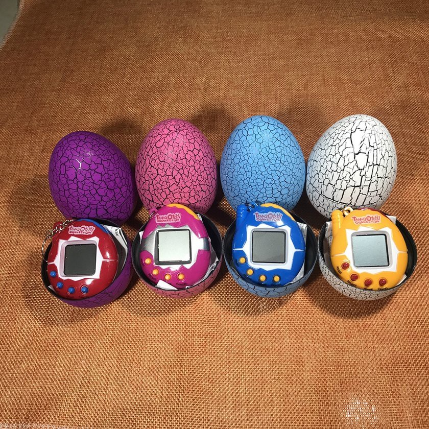【Kiss】Virtual Cyber Digital Pets Machine Cracked Dinosaur Eggs Tumbler ...