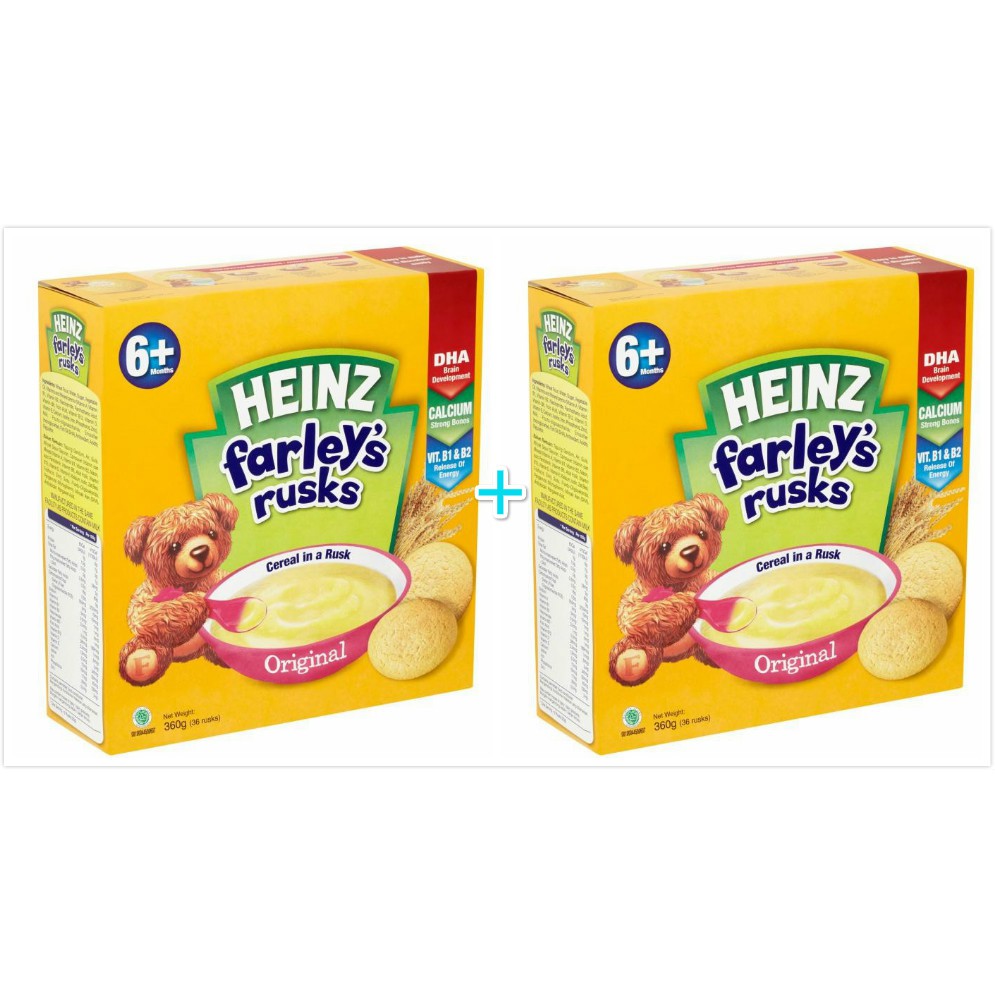 Heinz Farley's Rusks 360g (Original) Twin Pack (2 Boxes) | Shopee Malaysia