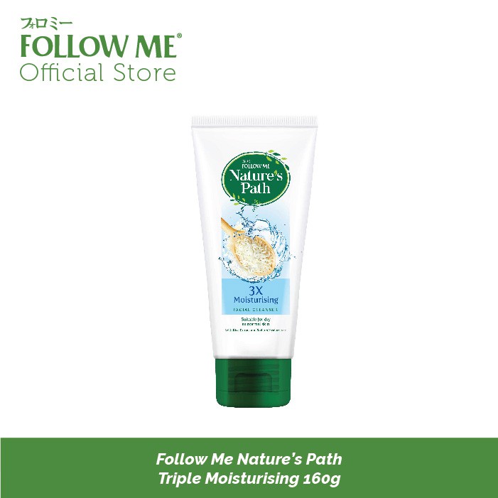 Follow Me Nature's Path Facial Cleanser 160g (Triple Moisturising ...
