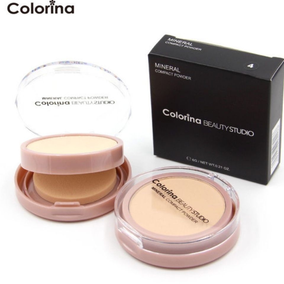 colorina Monochrome Makeup Setting Powder High Gloss Concealer Wet Dry ...