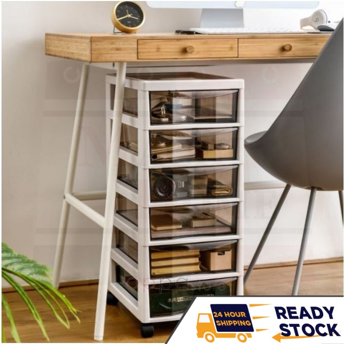 Plastic File Storage Cabinet Drawer Storage Office Desktop Storage ...