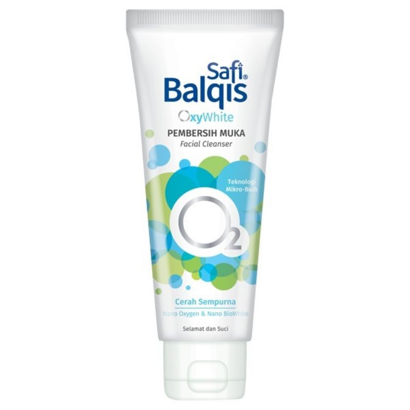 Safi Balqis Oxywhite Facial Cleanser 100g | Shopee Malaysia