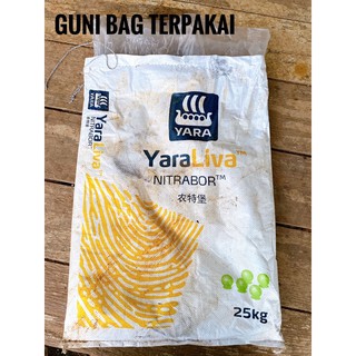 *USED*Guni Bag Kosong/Woven Bag/ Guni bag Terpakai(Second hand ...