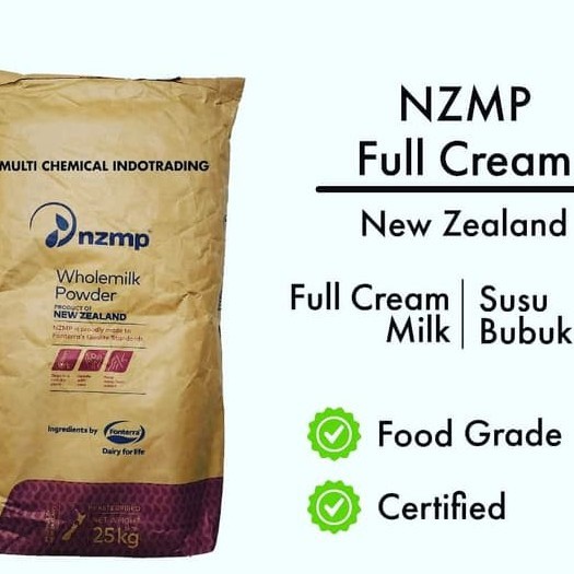 Nzmp full cream milk powder 100g, 250g, 500g, 1kg-new zealand wholemilk ...