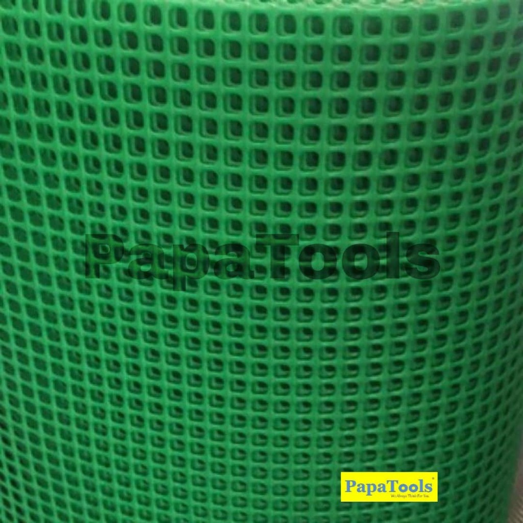 Ready Stock 5mmx25m Nylon Square Mesh PVC Net Plastic Gate Guard ...