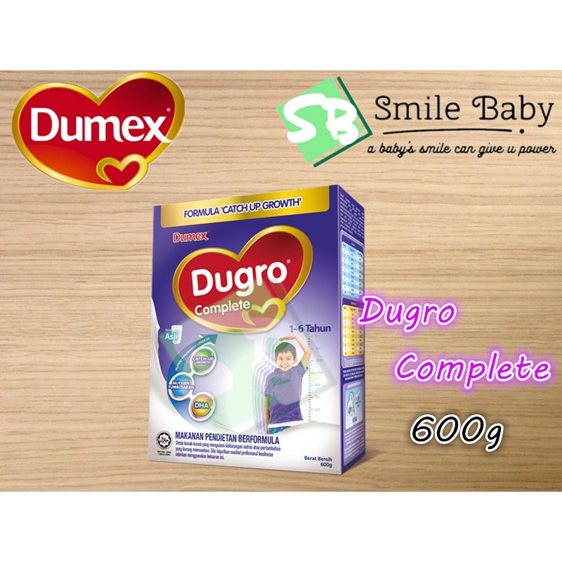 Dugro Complete 1 - 6yrs 600g(Exp JUN 2021) | Shopee Malaysia