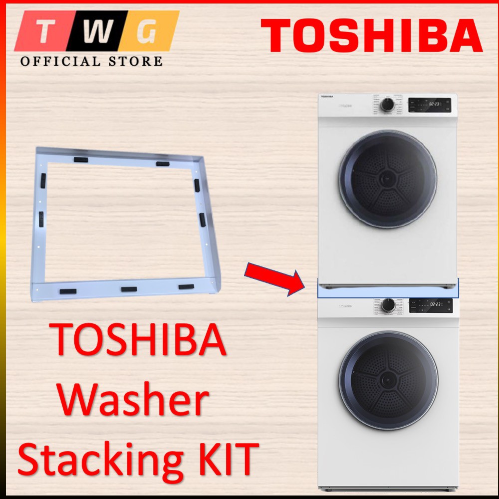 ORIGINAL TOSHIBA DRYER STACKING KIT SK-T01 (SUITABLE FOR ALL TOSHIBA ...