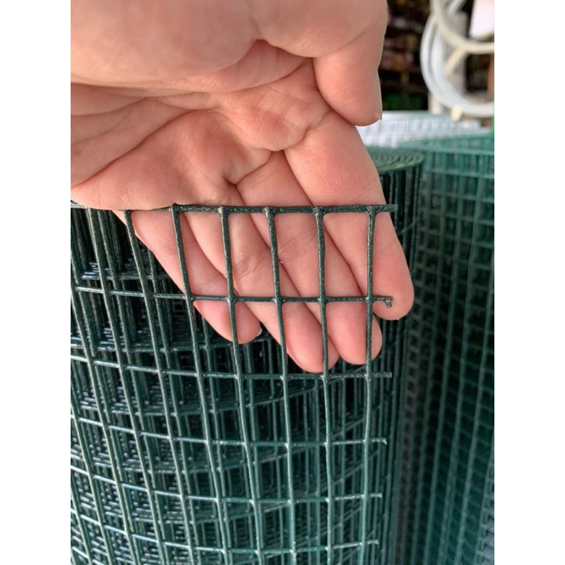 Dawai Hijau Green Coated Brc Welded Wire Mesh Net Netting 18g Terbaik