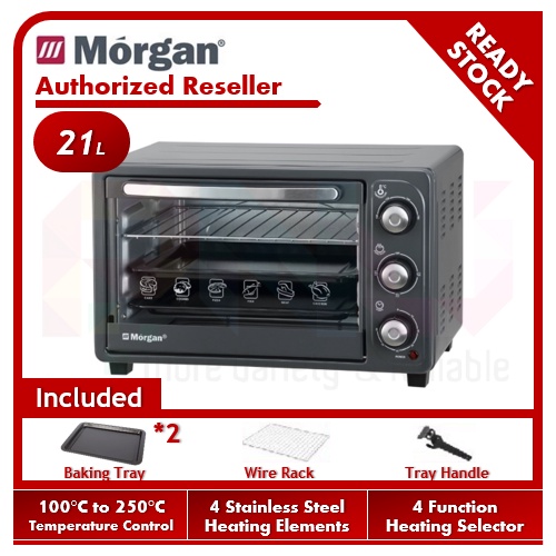 Morgan 21L Electric Oven MEO-GLAMO 23B | Shopee Malaysia