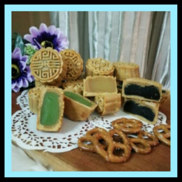 KUIH BULAN HALAL || MUSLIM MOONCAKE || HOMEMADE FRESH MOONCAKE HALAL ...