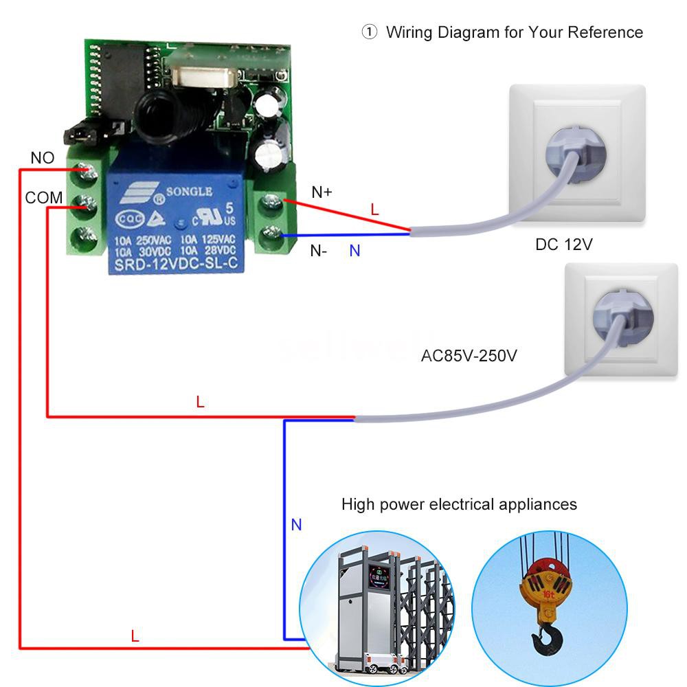 Wireless Momentary Switch Wiring Diagram - Wiring Diagram