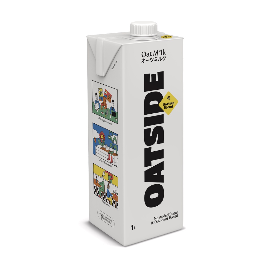 OATSIDE PLAIN OAT MILK BARISTA 1 LITRE | Shopee Malaysia