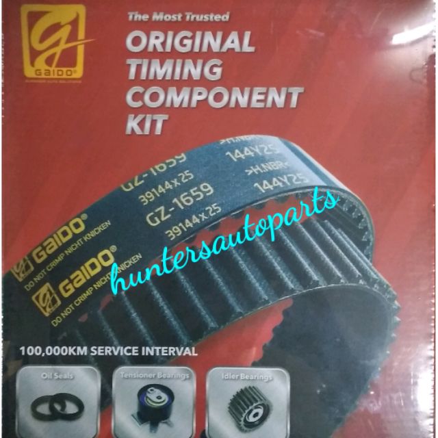 Gaido timing belt set for naza citra 2005 - 2006 | BeeCost