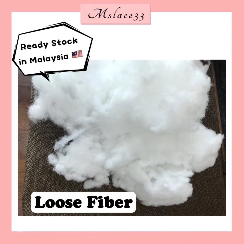 Gred AAA Loose Fiber Putih/ Polyster Fiber / Loose Fiber Kapas Serat ...