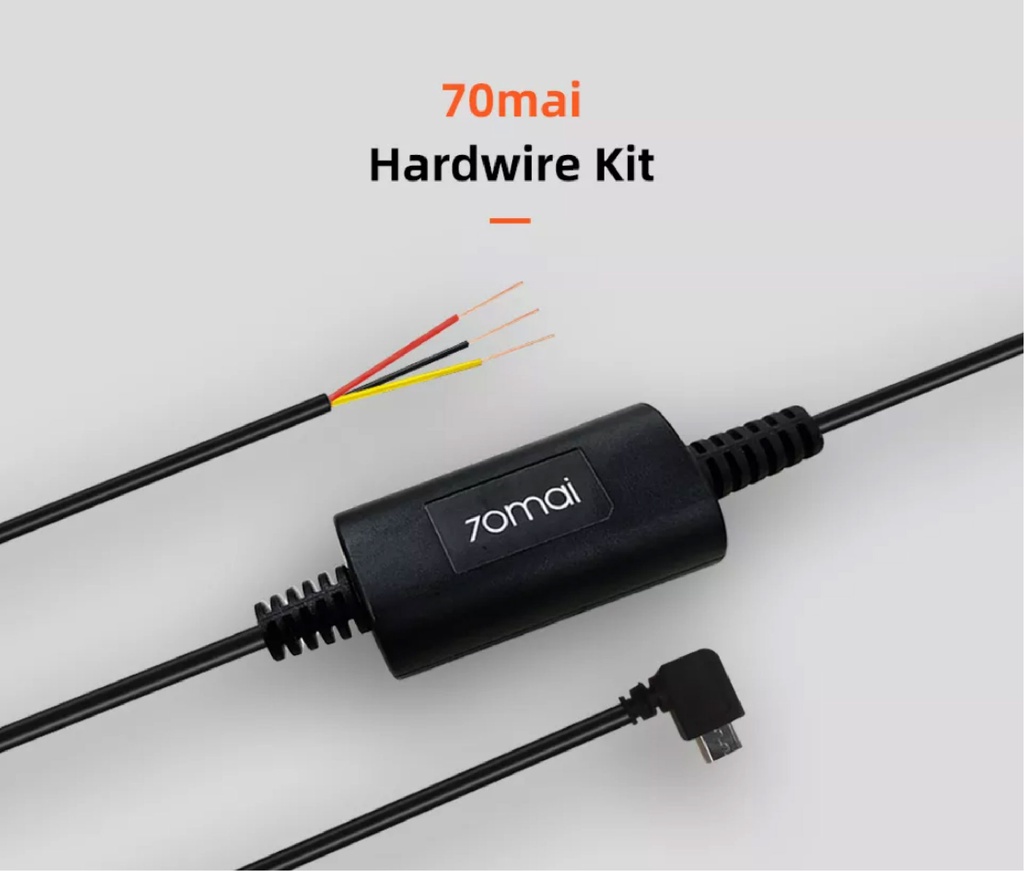70mai Hardwire Kit UP02 / UP03 For 24 Hours Parking Surveillance ...