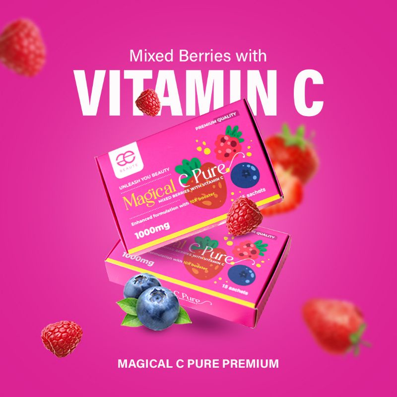 Magical C Pure {Vitamin C 1000mg} by Angsa Emas Beauty Original Hq | Shopee Malaysia