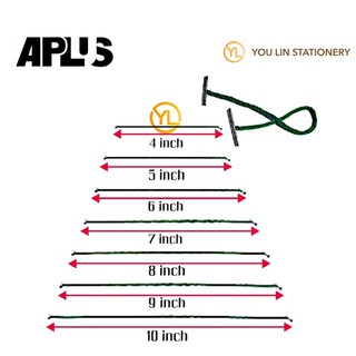 Aplus Treasury Tags / Tali Hijau (T4/T5/T6/T7/T8/T9/T10) | Shopee Malaysia
