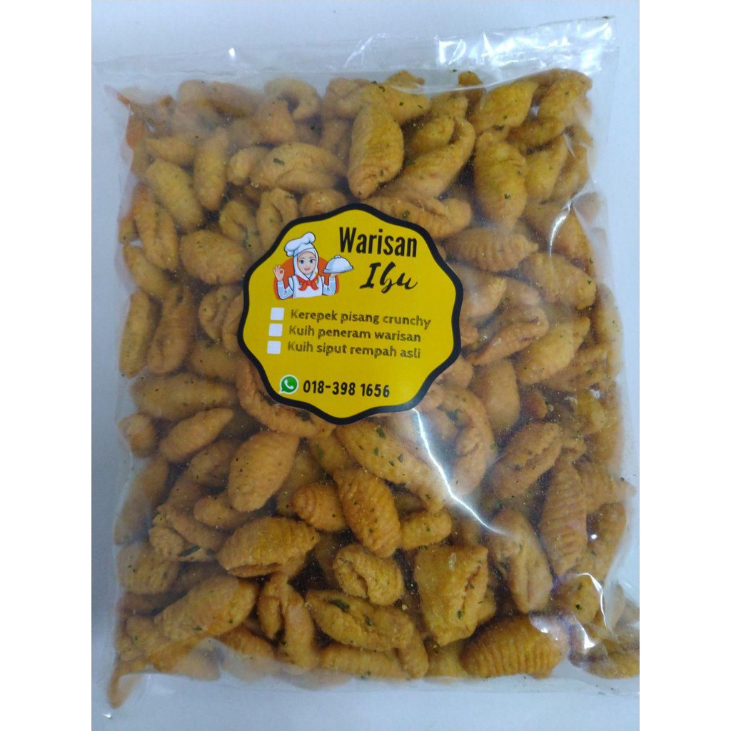 Kuih siput rempah asli-resepi tradisional-Rempah ratus asli- Snek ...