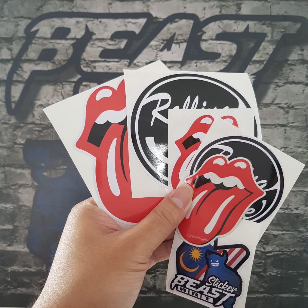 ROLLING STONE / STICKER ROLLING STONE / ROLLONG STONE REFLECITVE ...