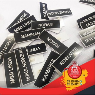 NAME TAG (TANDA NAMA) GURU, KERAJAAN, PELAJAR MAGNET ATAU PIN | Shopee ...