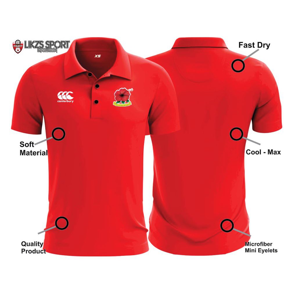 Malaysia Rugby Travel Jersey DX1| Rugby Polo | Collar | Rugby | Baju ...