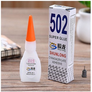 3 SECONDS SUPER GLUE ALL PURPOSE ADHESIVE STRONG QUICK DRYING 502 GAM 3 ...