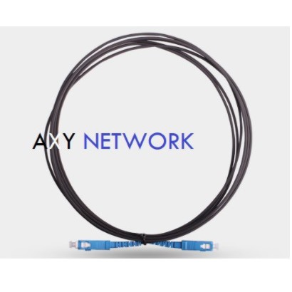 Fiber Patch Cord / Pre Connectorized Drop Cable outdoor SC/UPC 2m Black | Shopee Malaysia