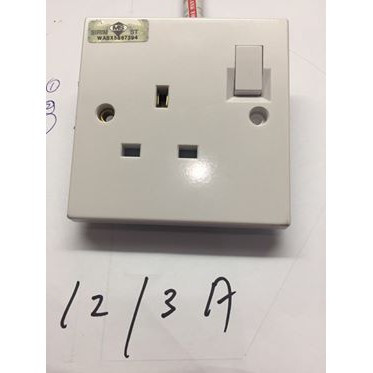 (E58) UMS 1 Gang Switch Socket (1213A) 13A | Shopee Malaysia