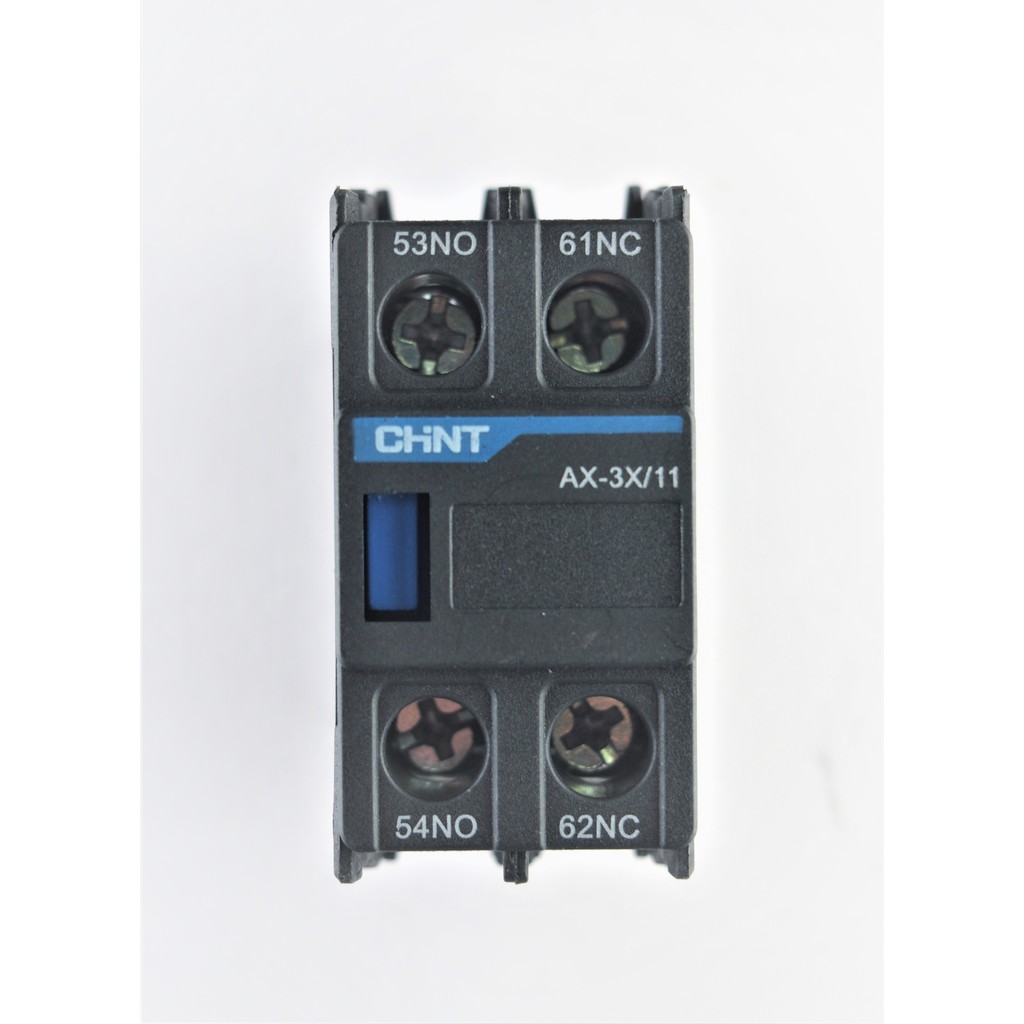 CHINT AX-3X/11 & AX-3X/22 front mounting auxiliary contact block 1NO1NC ...