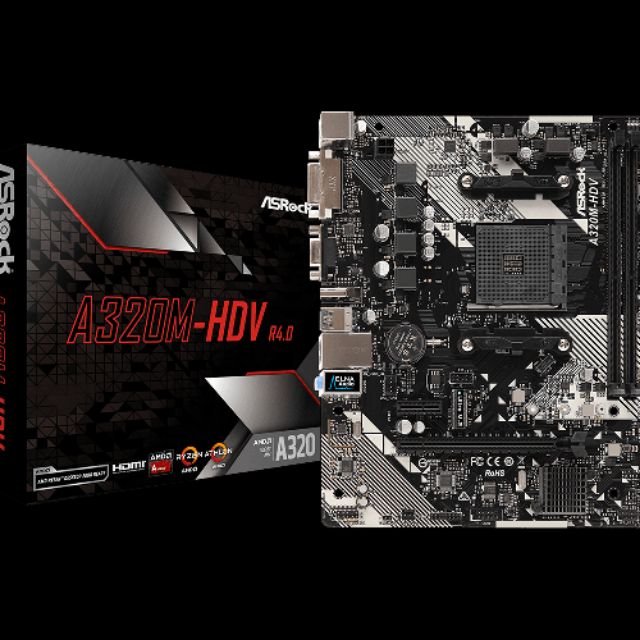 ASROCK A320M-HDV r4.0 AMD | Shopee Malaysia