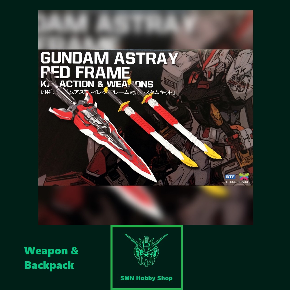 RG 1/144 Astray Red Frame Tactical Arms II L & Katana Sword [BTF ...